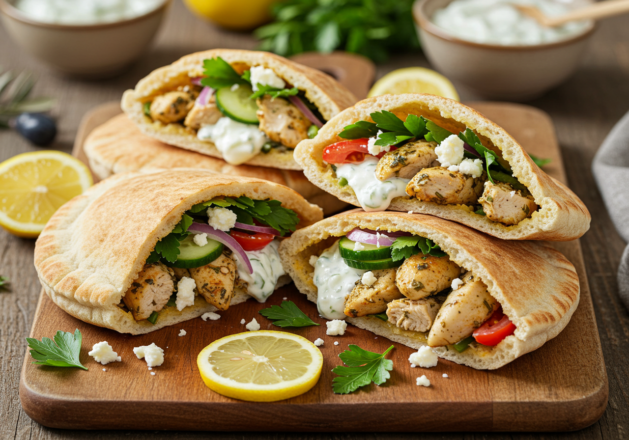 Chicken Pita Recipe: How to Make the Best Homemade Pitas