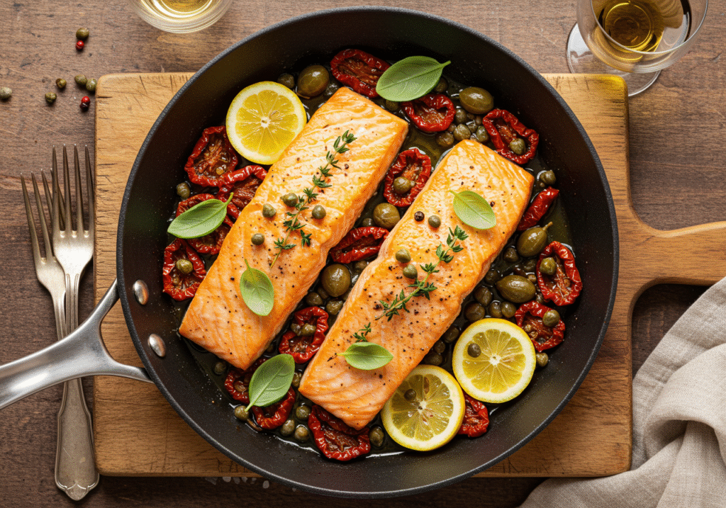 Italian Salmon Recipe: How to Make It in 20 Minutes