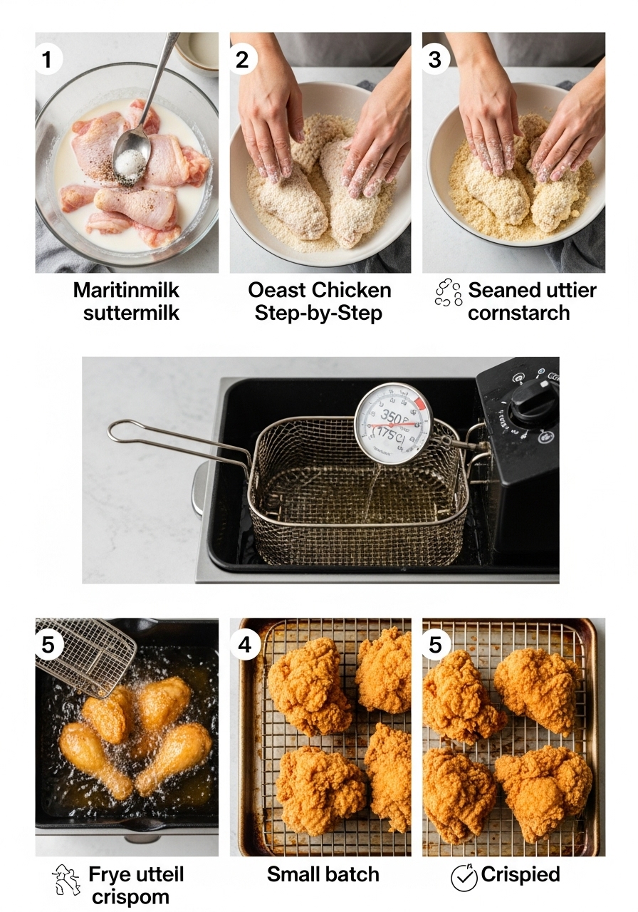 Best Fried Chicken Recipe: 5 Steps to Juicy, Crunchy Bliss