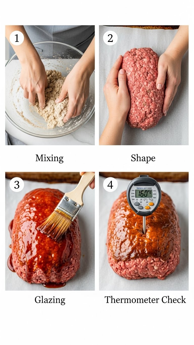 Classic Meatloaf Recipe in 60 Minutes (Easy Steps)